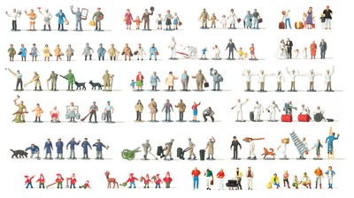 Finely hand-painted N scale figure sets - Merten | eBay