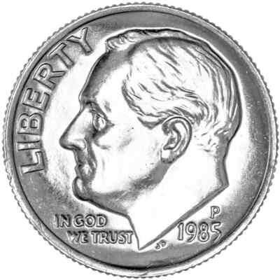 1985 P Roosevelt Dime Uncirculated US Mint | eBay