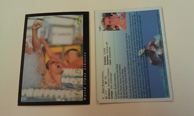 Mike Barrowman Swimming Olympics 1992 Classic World Class Athletes ...