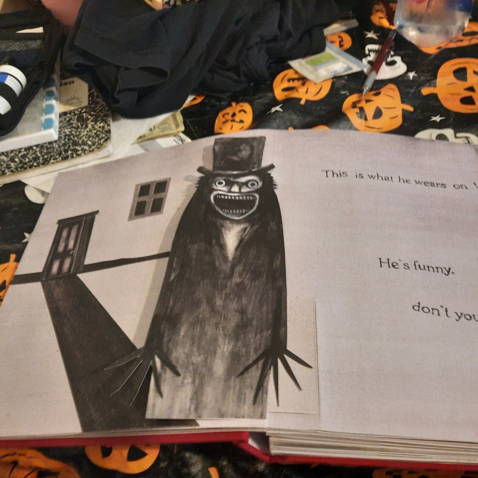 MR.BABADOOK POP UP BOOK EXTREMELY RARE 1ST EDITION #8 HAND SIGNED | eBay