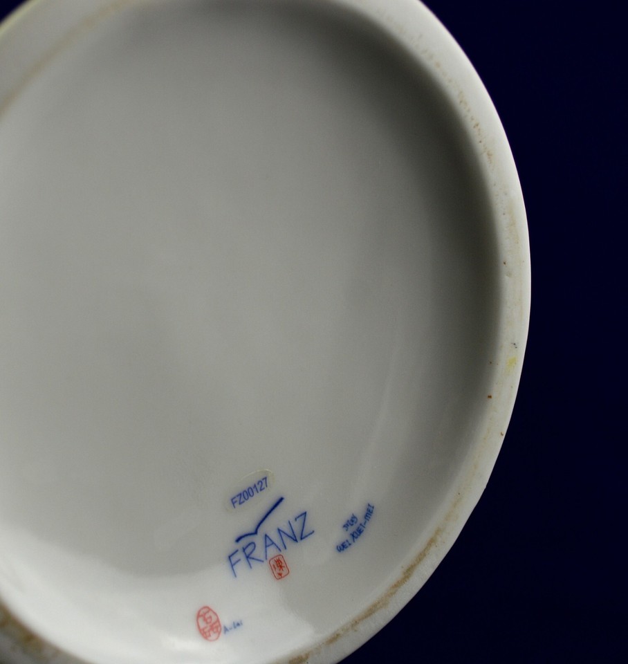 FRANZ Collection FZ00127 Long Tail Hummingbird & Iris Porcelain Vase ...