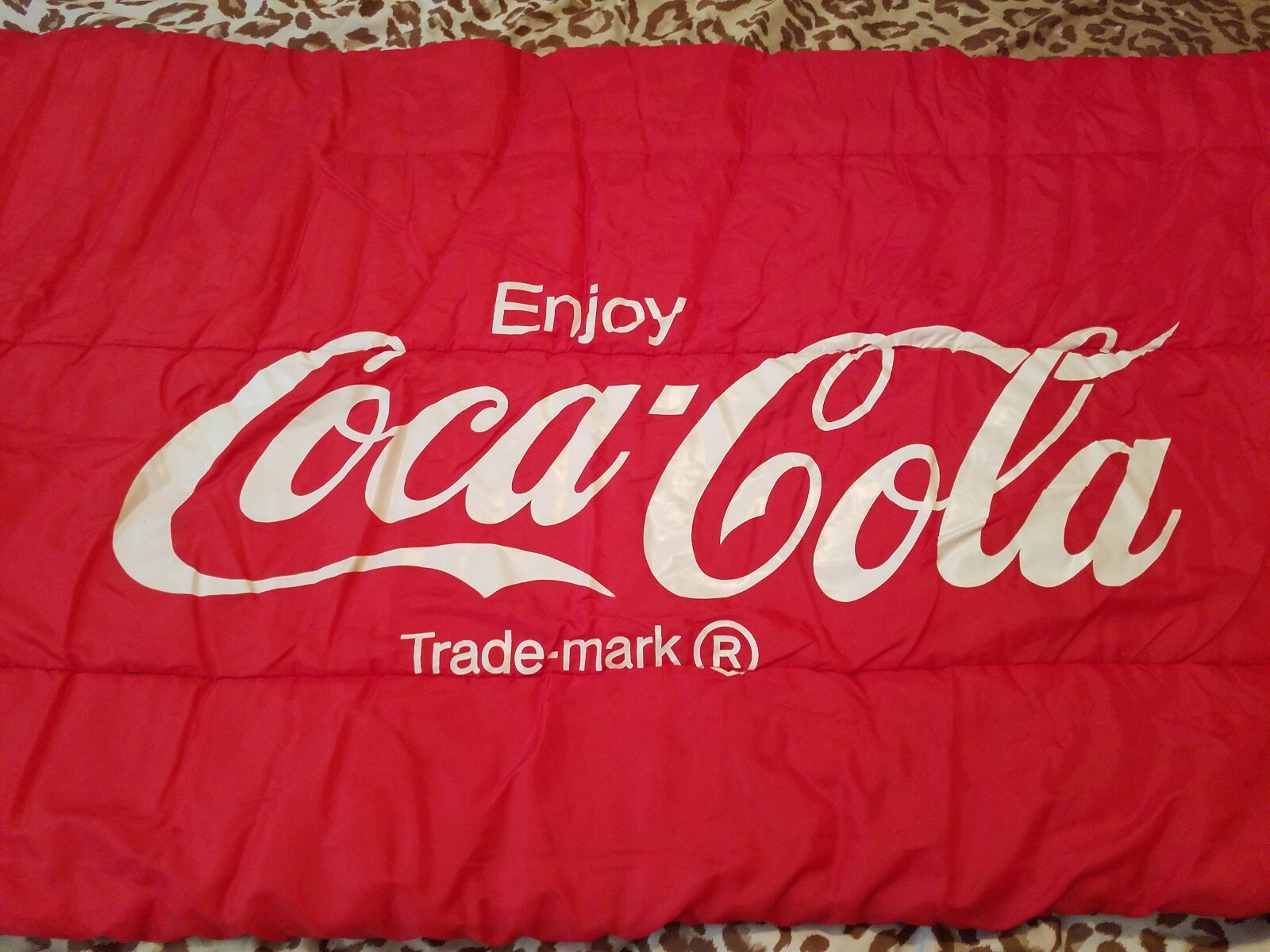 80’s Coca Cola ( Coke ) Sleeping Bag Or Bedding collectible super RARE ...