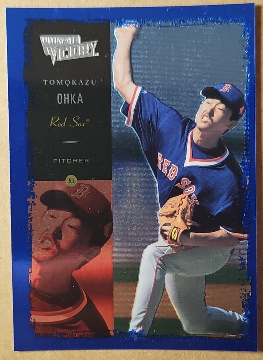 2000 Upper Deck Ultimate Victory #28 Tomokazu Ohka Boston Red Sox Rookie Card | eBay