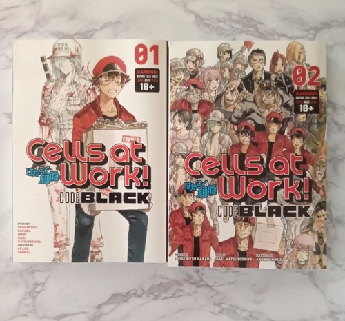Cells at Work! CODE BLACK 1 - 2 Paperback By Harada, Shigemitsu - EXCELLENT | eBay