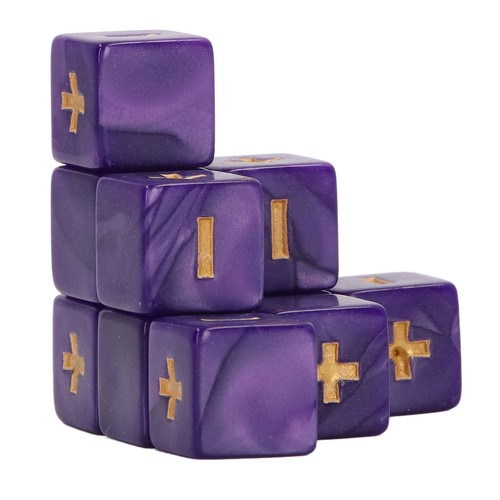 Dice Set Teaching Dice Set Minus Plus Signs 20 Pcs For Classroom | eBay