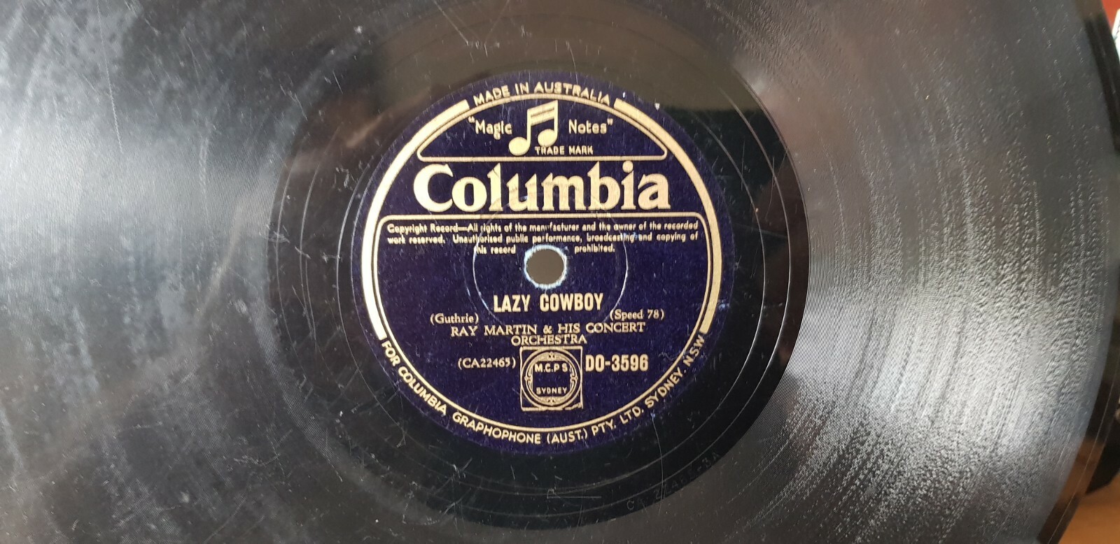 Ray Martin & his orchestra - Lazy Cowboy / Waltzing Bugle Boy - 78rpm ...