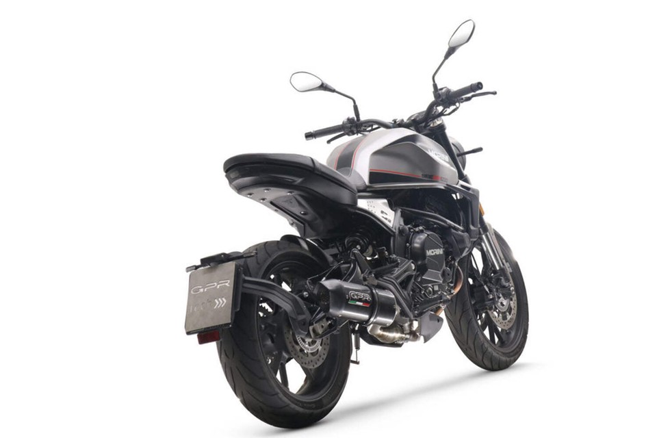 Moto Morini Seiemmezzo Str 650 2022-2024 Exhaust GPR Mid-Line Furore ...
