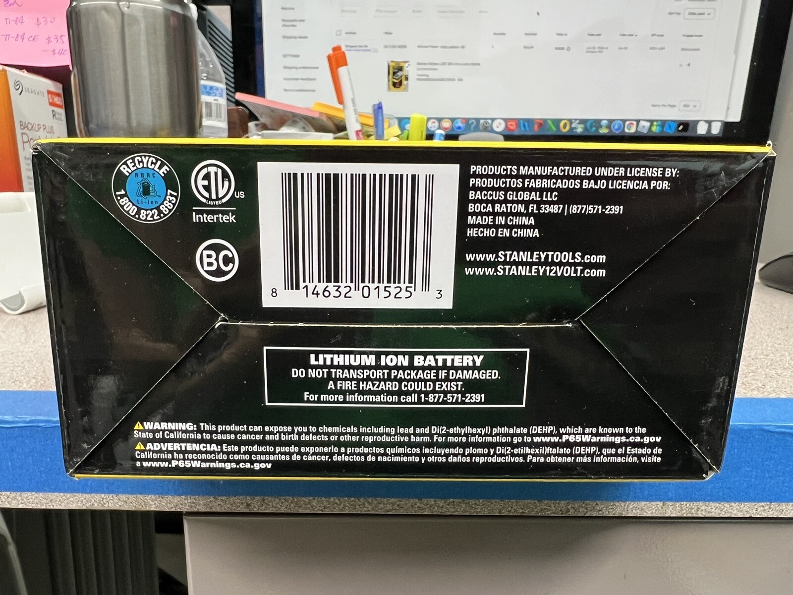 Stanley FATMAX LJ18F 1800 Amp Lithium Jump Starter (A17) for sale ...