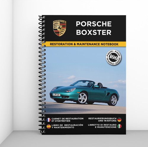 PORSCHE BOXSTER : RESTORATION & MAINTENANCE NOTEBOOK : FREE SHIPPING ...