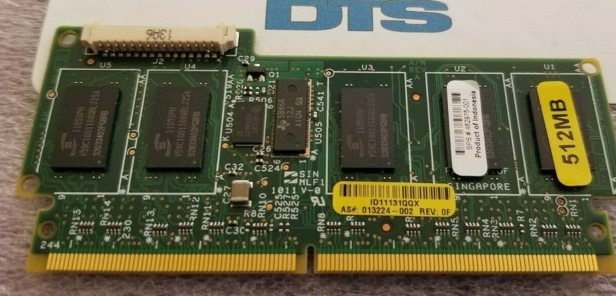 HP 512mb Battery Backed Write Cache Memory Module 72b Wide for sale ...