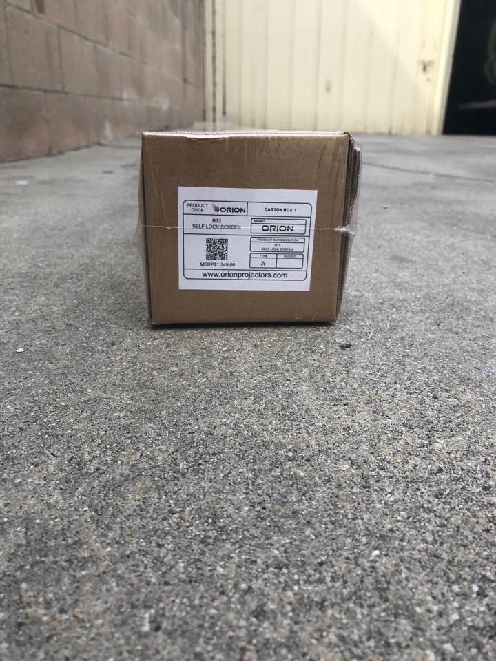 Orion 4k HDMI 3D R200 LED Smart Projector w/R72 Digital Self Lock ...