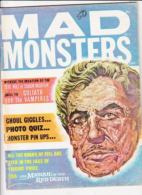 HORROR MONSTER magazine #9/ 1964 MONSTER PHOTO MAG GOLIATH AND THE ...