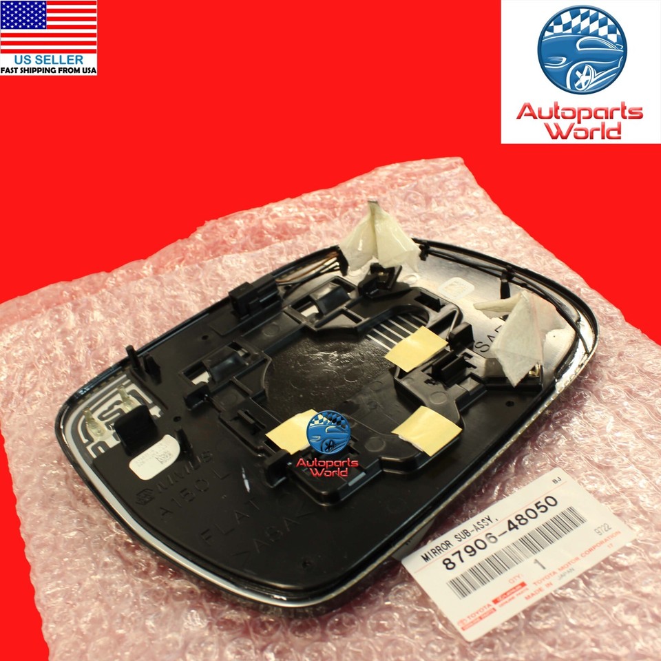 GENUINE LEXUS 04-09 RX330 RX350 RX400h LEFT DRIVER SIDE MIRROR GLASS ...