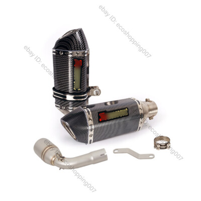 For Benelli TNT125 TNT135 2017-23 Motorcycle Exhaust System Mid Pipe ...