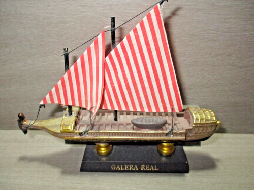 Galera Real Replica Model Ship 4.5" Marine Collectible Boat & Ship ...