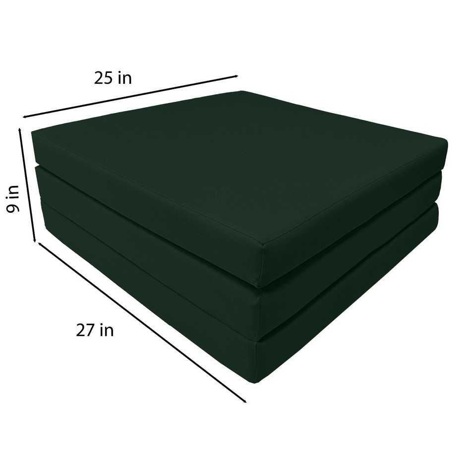 Hunter Trifold Foam Beds, Shikibuton Foldable Ottoman Mats Sit Sleep 3 ...