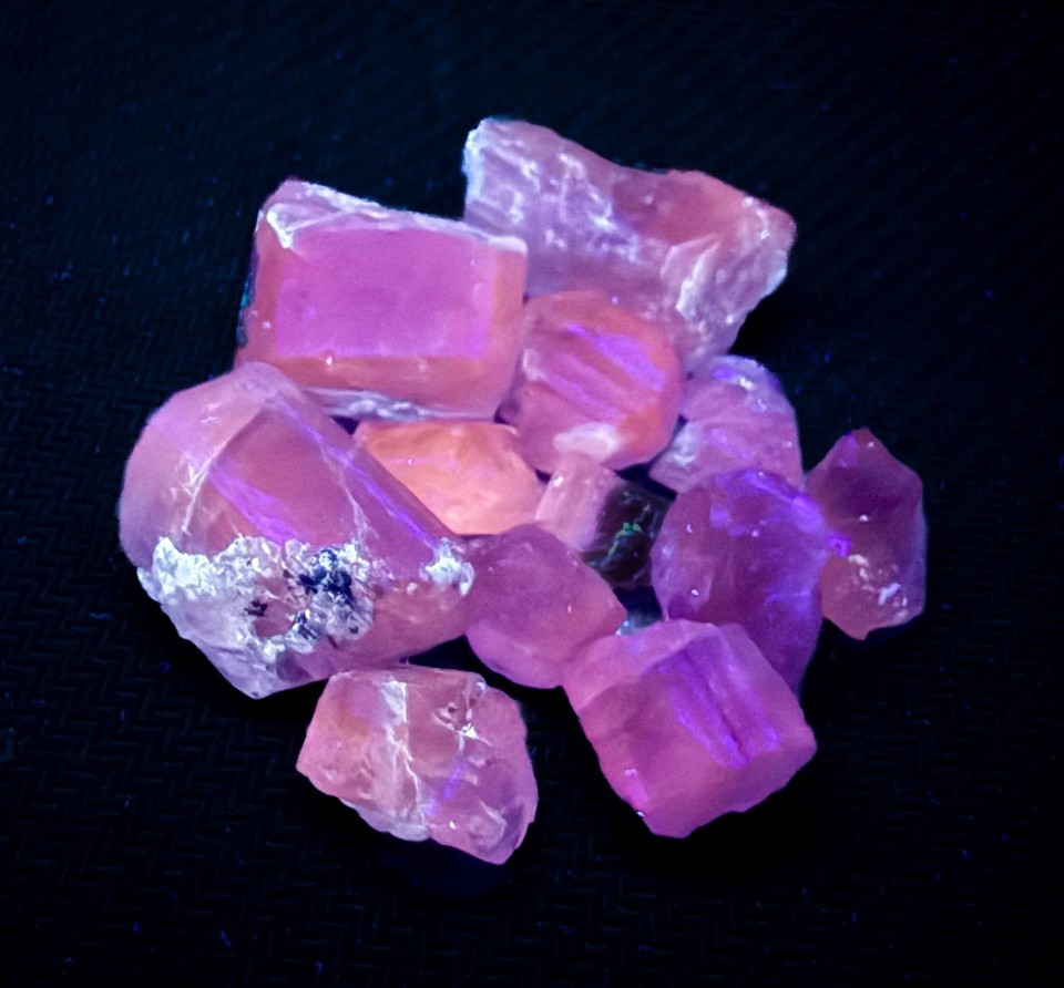 157 Carat Top Transparent Purple Rough Lot Scapolite Crystals From ...