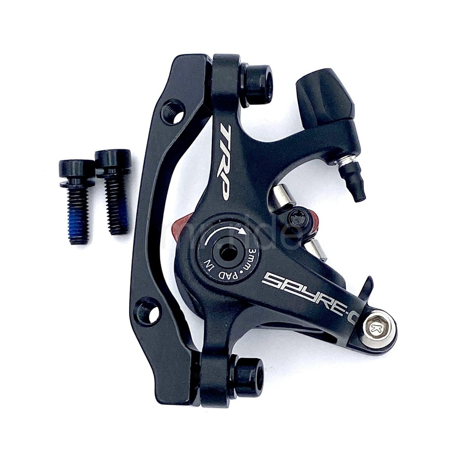 TRP Spyre C Disc Mechanical CX Bike Brake,W/ F160 Adapter,W/O Rotor ...