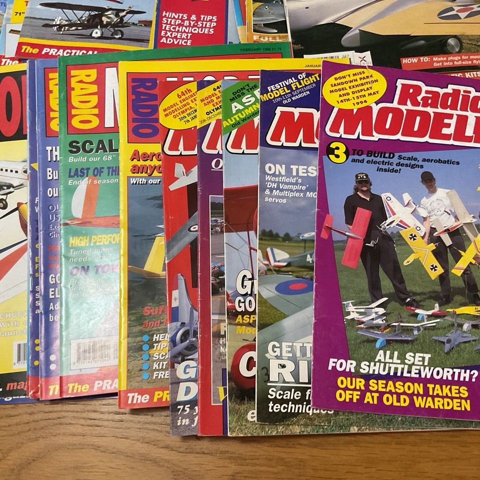 JOB LOT RADIO 25 MODELLER MAGAZINES VARIOUS DATES FROM THE 90’s VGC | eBay