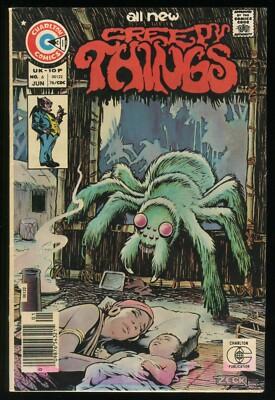 Creepy Things 6 Comic Horror Anthology Demon Vampire Spider Monster ...