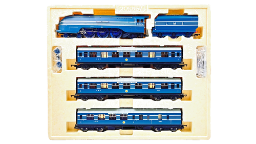 HORNBY 00 GAUGE - R2788 - LMS BLUE CORONATION LOCO & COACH PRESENTATION ...