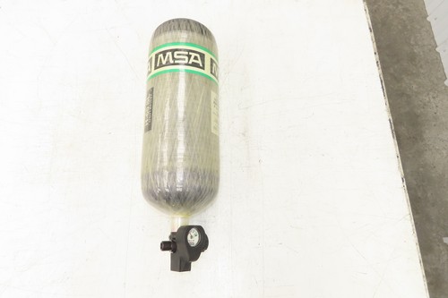 MSA H-60SL SCBA 60 Min Firefighter Respirator Tank Air Cylinder w/Valve ...
