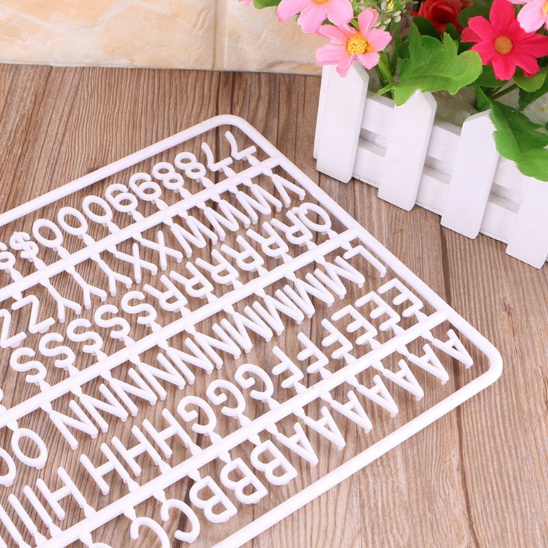 Plastic Letters Letterboard Matching Letters Home Decoration ...