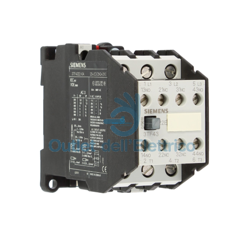 Siemens 3TF43220AQ0 Contactor 11KW 400V 22E 2NO+2NC AC380V | eBay