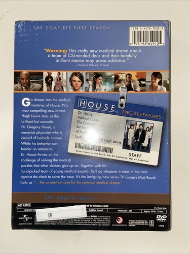 House: Season One (DVD, 2009, 6-Disc Set) for sale online | eBay