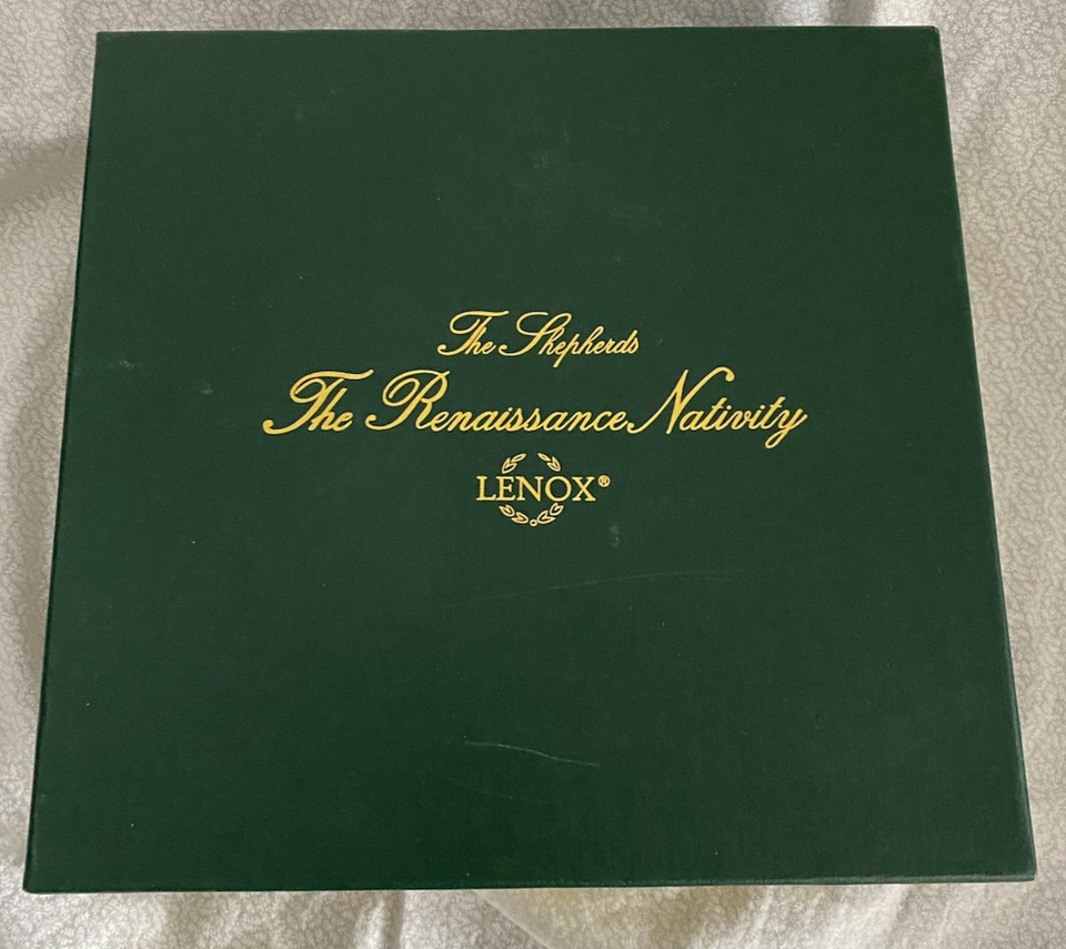 The Shepherds Sheep The Renaissance 1991 Nativity Porcelain Lenox Set ...