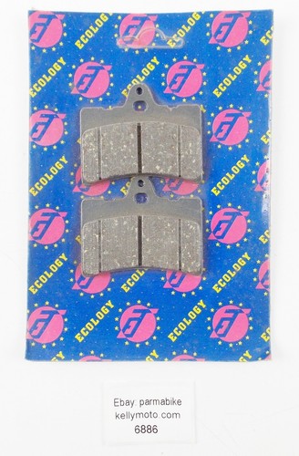 ECOLOGY BRAKE PADS CAGIVA PRIMA 50 / SUPERCITY 50 BETA ZERO 93 GARA 8P ...