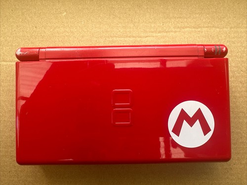 NINTENDO DS LITE GAME CONSOLE MARIO EDITION - GOOD CONDITION | eBay