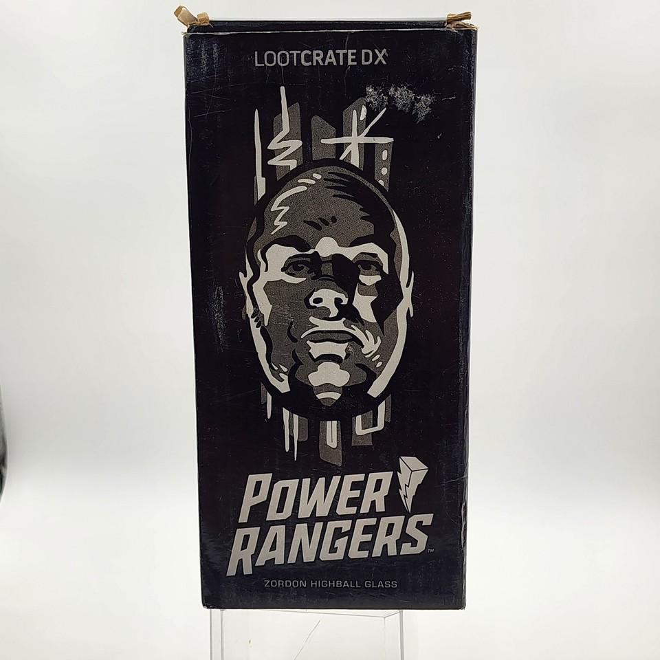 ZORDON Highball Glass Cup - Power Rangers Lootcrate DX | eBay
