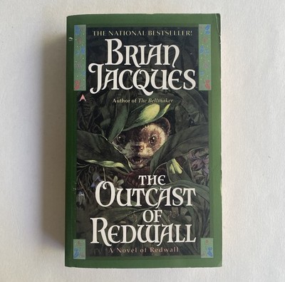 SIGNED The Outcast of Redwall by Brian Jacques Redwall #8 (1996) MMP | eBay