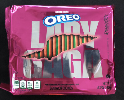 LADY GAGA CHROMATICA Oreo Cookies LIMITED EDITION 12.2oz RARE SEALED ...