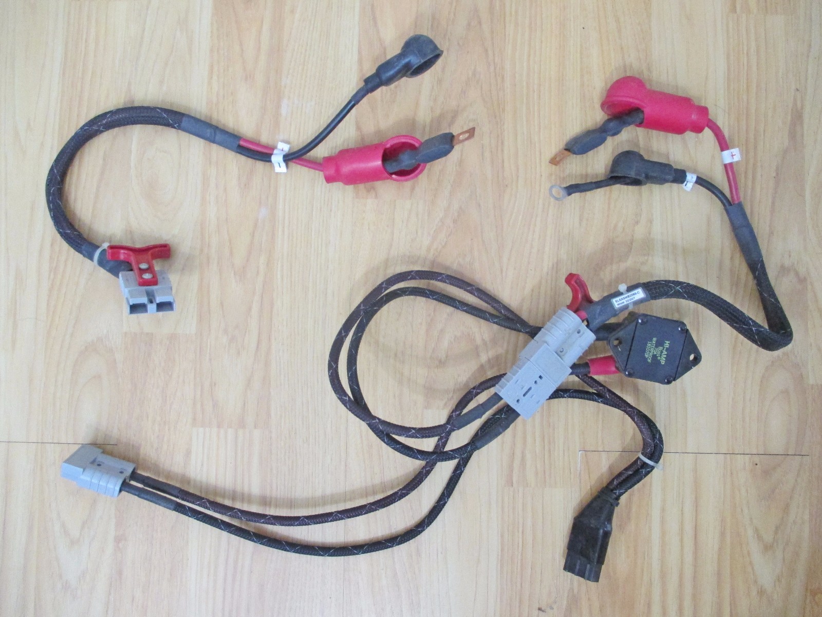 Quantum Jazzy DWR1160H001 Complete Wiring Harness Battery Cables, 70A ...