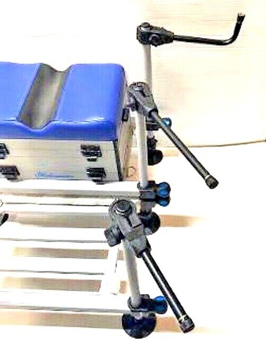 Shakespeare Superteam Fishing Seatbox Footplate Strap Arm Rests Tackle ...