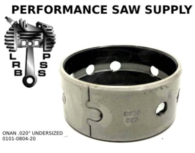 .020" CRANKSHAFT MAIN BEARING FIT ONAN CCK, CCKA, CCKB P224 PART # 101 ...
