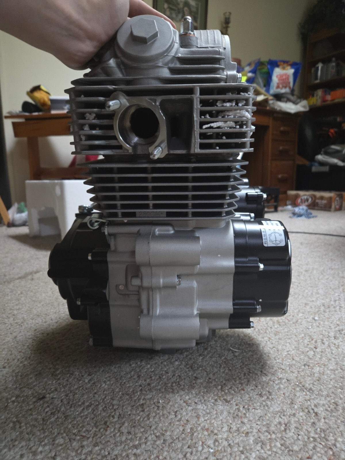 X-PRO 250cc 4-Stroke 5 Speed Dirtbikes Pit Bikes Zongshen Engine Motor ...