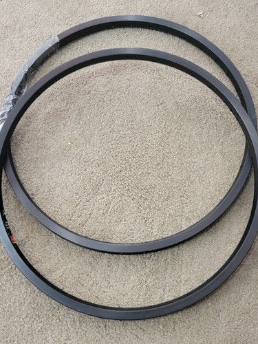 old mid school NOS Sun 20 x 1.50 rims black bmx bike pair set 36 hole ...