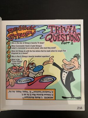 1993 Topps Nicktoons Ren Stimpy Original Card Art John Pound Auto Coa ...