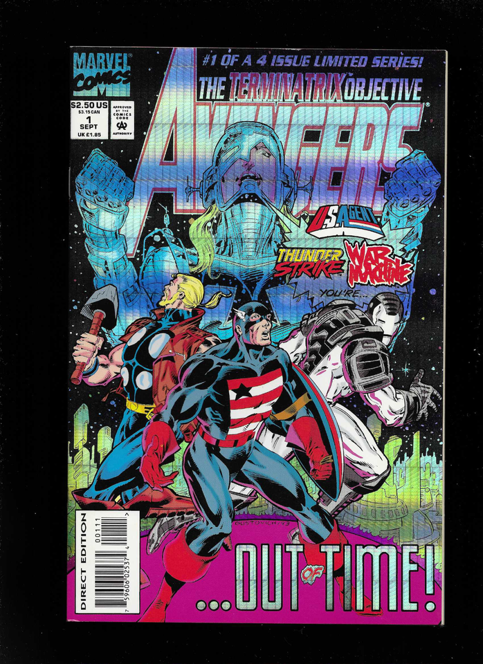 The Avengers #268 (1986) FALL OF THE KANG DYNASTY + TERMINATRIX #1 1ST ...