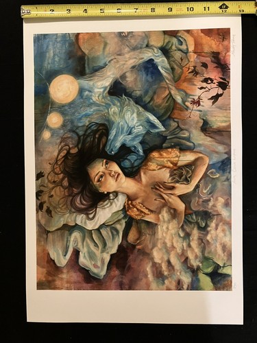 Mandy Tsung. Canis Lupus Fantasy Print Signed COA | eBay