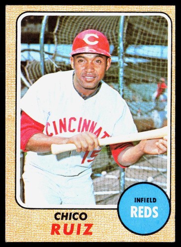 Chico Ruiz 1968 Topps #213 VG/EX-EX No Crease | eBay