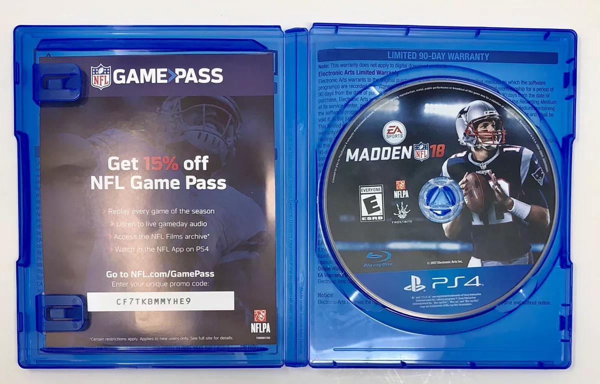NFL Madden 18 PlayStation 4 Game Goat Edition - glwec.in