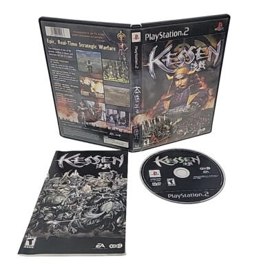 Kessen PS2 PlayStation 2 + Reg Card - Manual Complete CIB MINT Tested ...