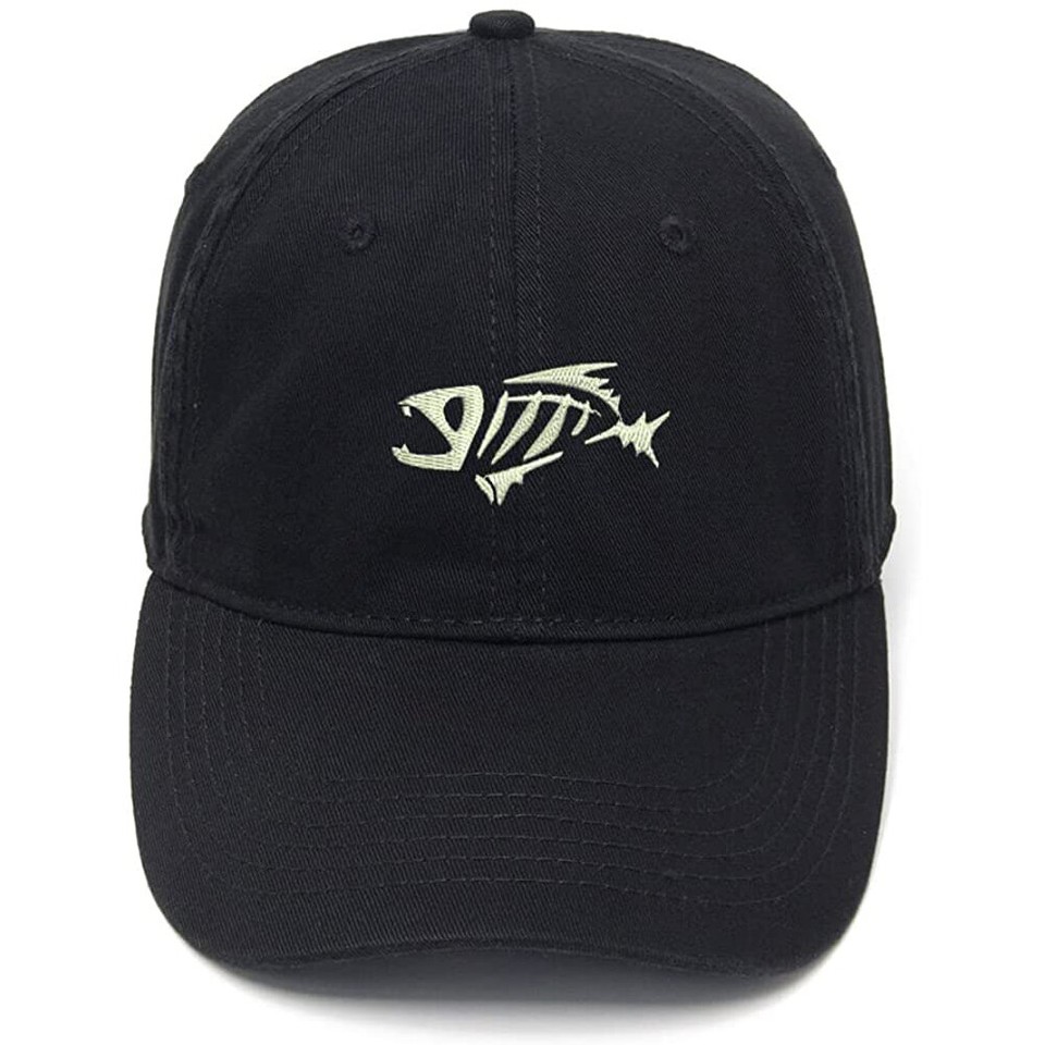 Embroidery Hat Cotton Embroidered Casual Men's Baseball Cap Skeloton ...