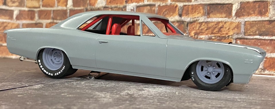 1/24 Scale:17/15-inch Classic Gasser Steelies w/ 5-spoke Wheels W/Drag ...