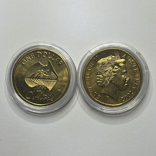 2002 One Dollar $1 Coin - Year of the Outback - M Mint Mark Ex RAM Card ...