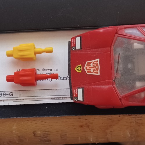 Transformers G1 Red Diaclone Sunstreaker 3D Printed Adjustable Shoulder ...